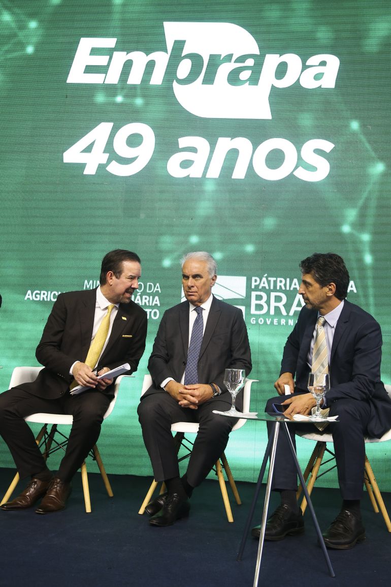 Solenidade Comemorativa ao 49º aniversario da Embrapa | Agência Brasil