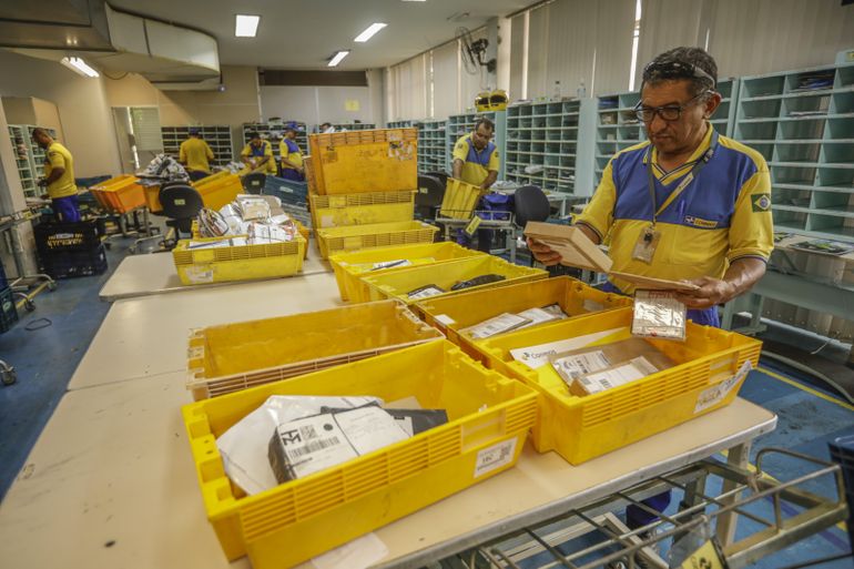Central distribuição dos Correios em Brasília. | Agência Brasil