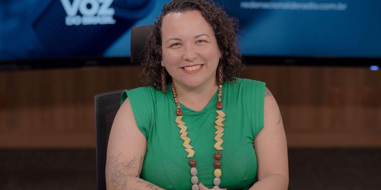 Fernanda Castro, na Voz do Brasil | Agência Brasil