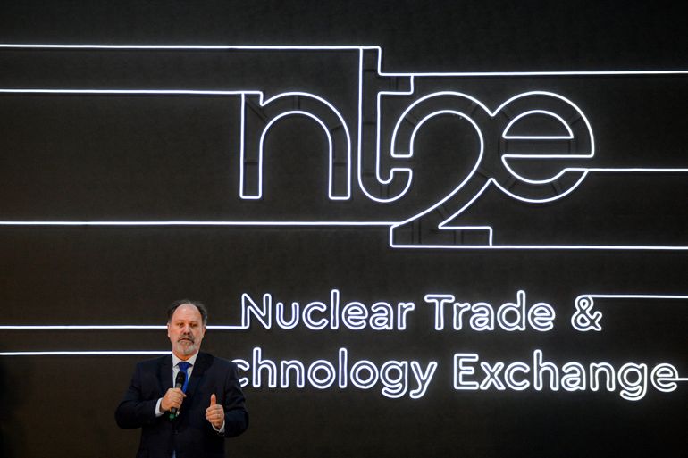 Abertura da NT2E, maior feira de negócios do setor nuclear, no Rio de ...