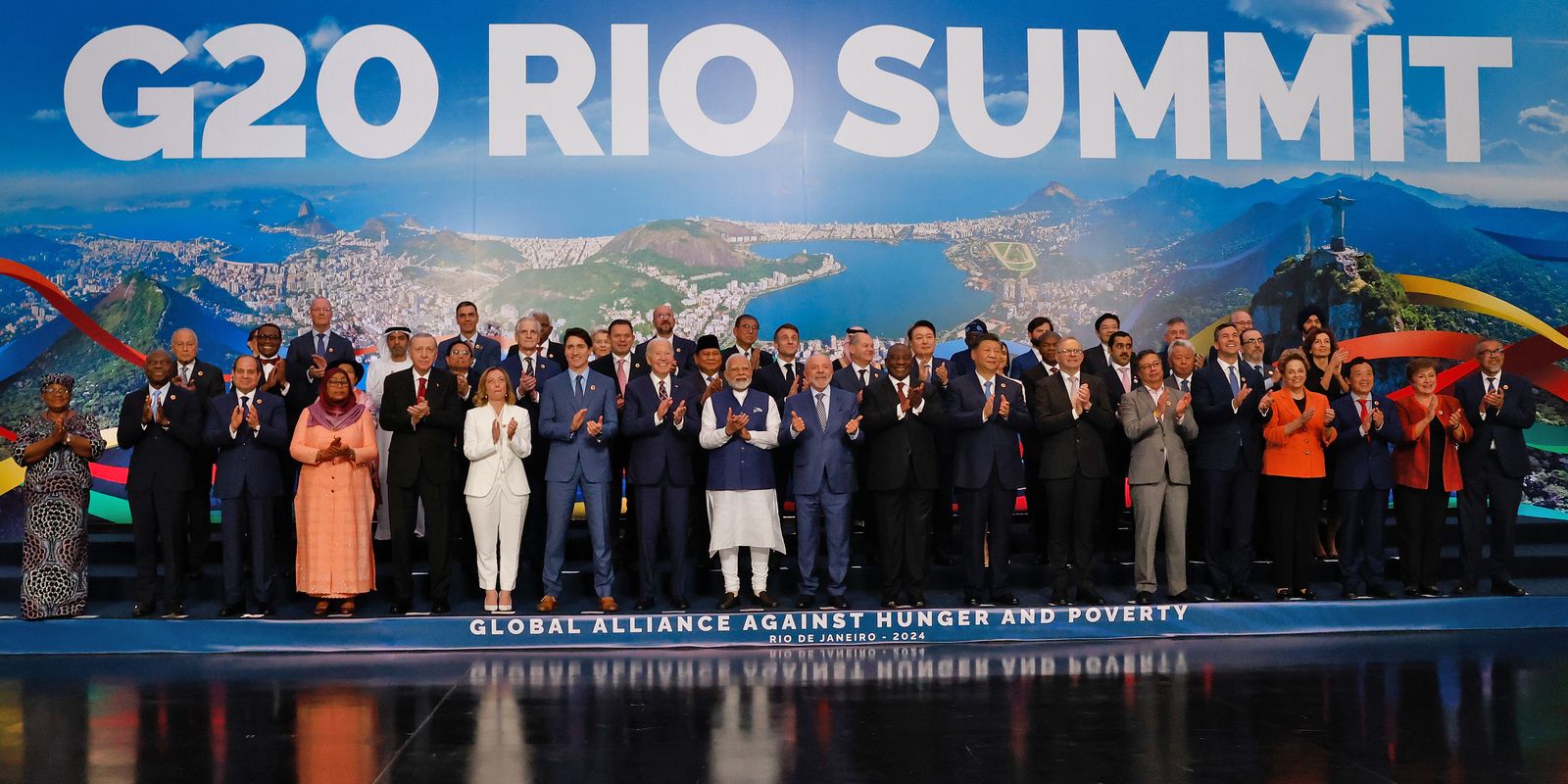 Fotografia oficial final do G20 | Agência Brasil