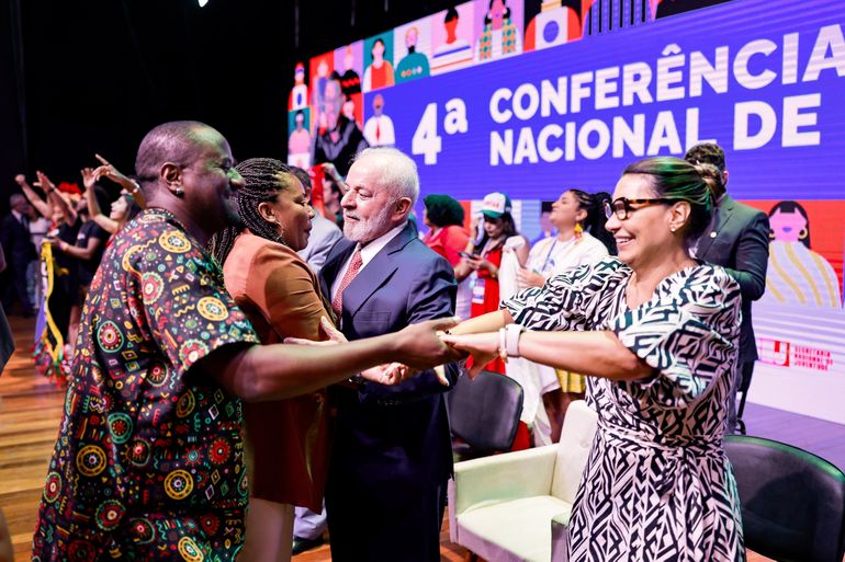 Lula na Conferência Nacional da Juventude | Agência Brasil