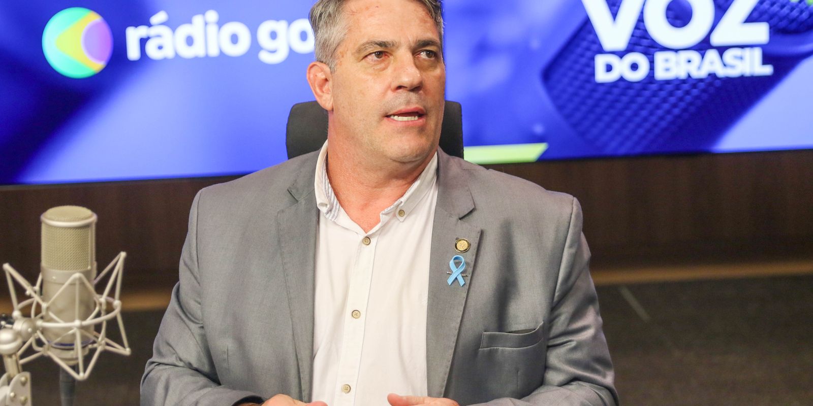 Entrevista ao Progama A Voz do Brasil. | Agência Brasil