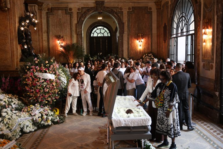 Velório de Preta Gil | Agência Brasil