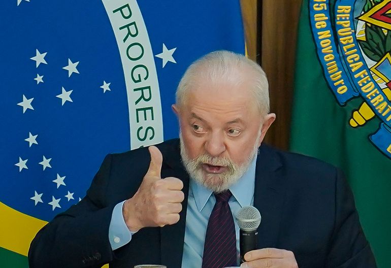 Lula durante café da manhã com jornalistas | Agência Brasil