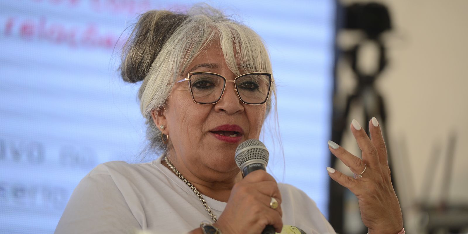 A representante da associação Familia Por La Vida, da Argentina, Nilda ...