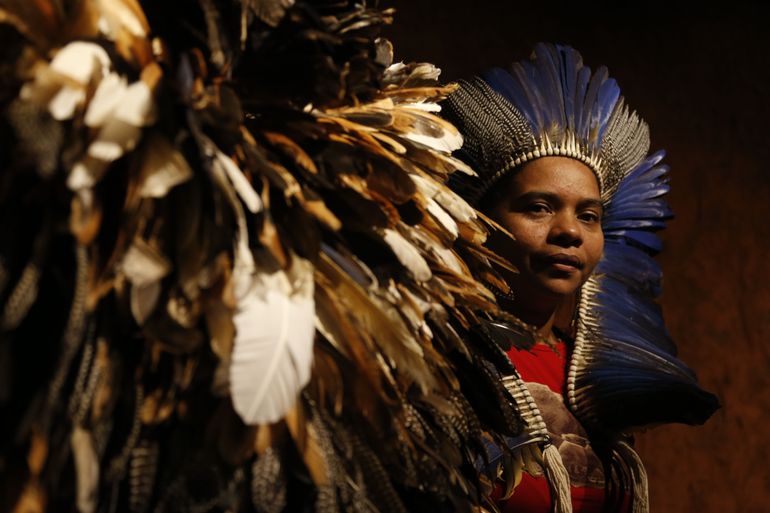 Museu das Culturas Indígenas exibe manto sagrado Tupinambá | Agência Brasil