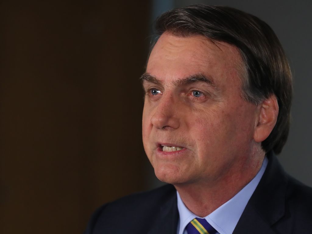 O Presidente Da República Jair Bolsonaro Faz Pronunciamento Em Rede