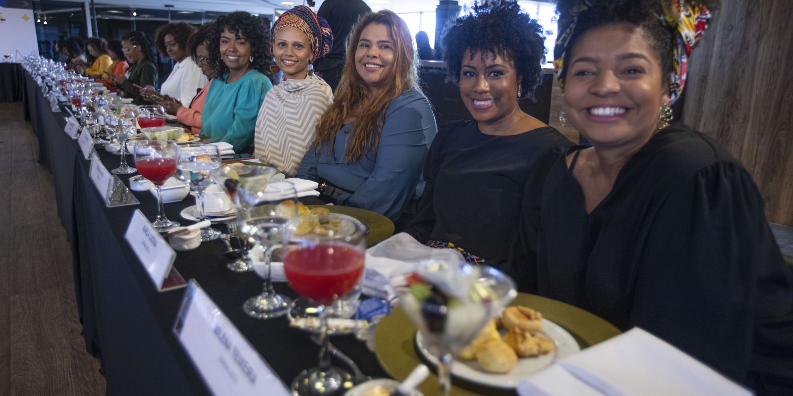 Ministra Margareth Menezes durante encontro com jornalistas | Agência ...