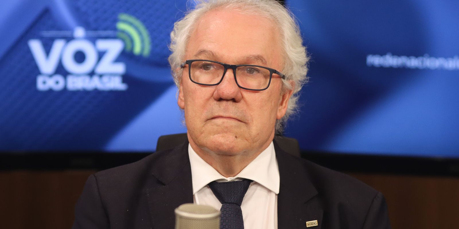 O presidente do (Inep), Manuel Palacios, no programa A Voz do Brasil | Agência Brasil