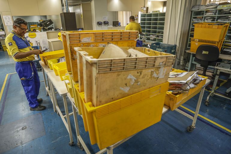 Central distribuição dos Correios em Brasília. | Agência Brasil