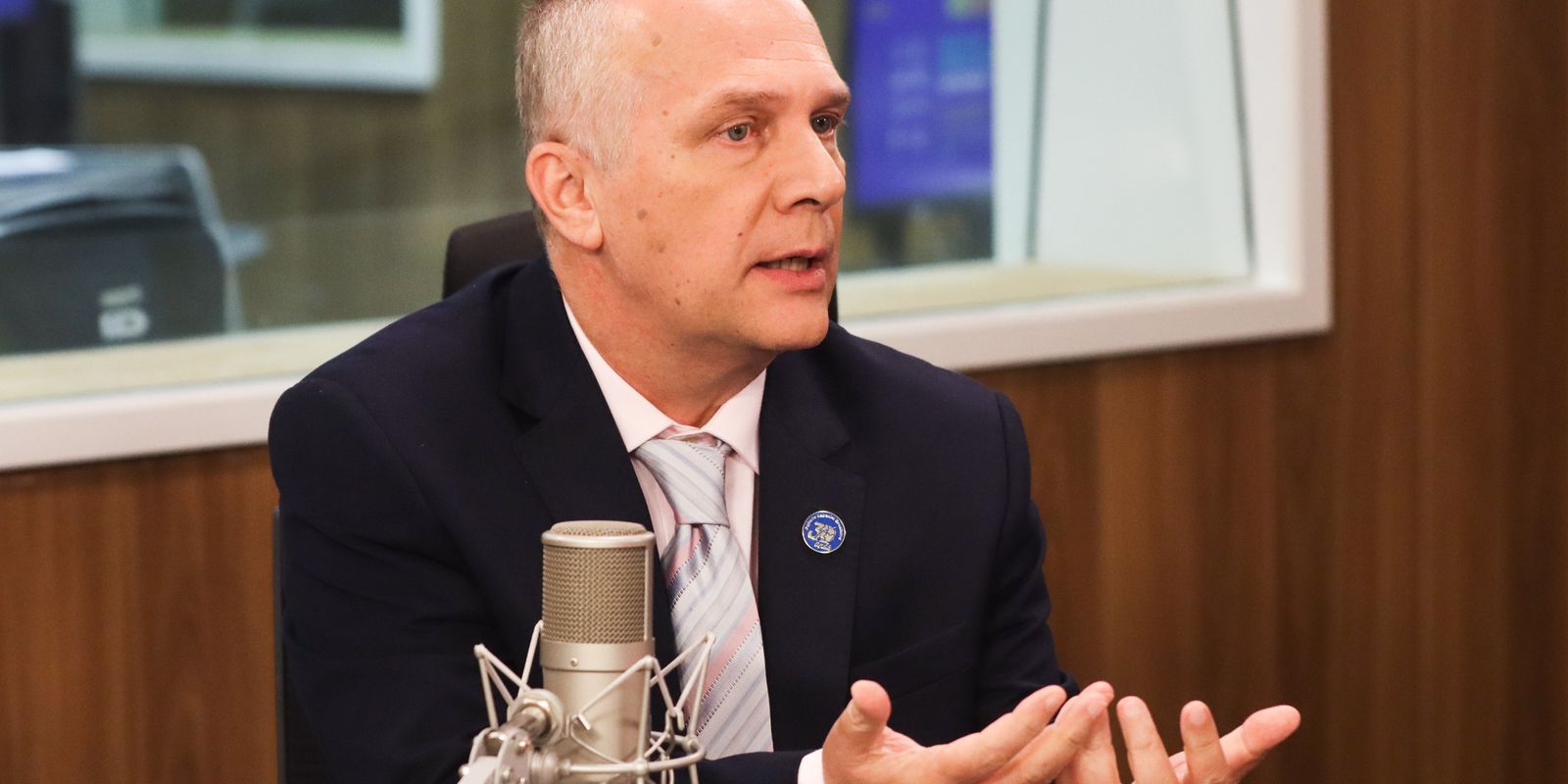 Presidente da (AEB), Marco Antonio Chamon, na Voz do Brasil. | Agência ...