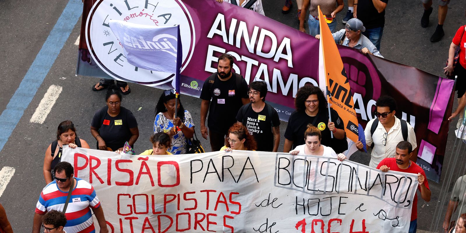 Ato unificado contra anistia a golpistas | Agência Brasil