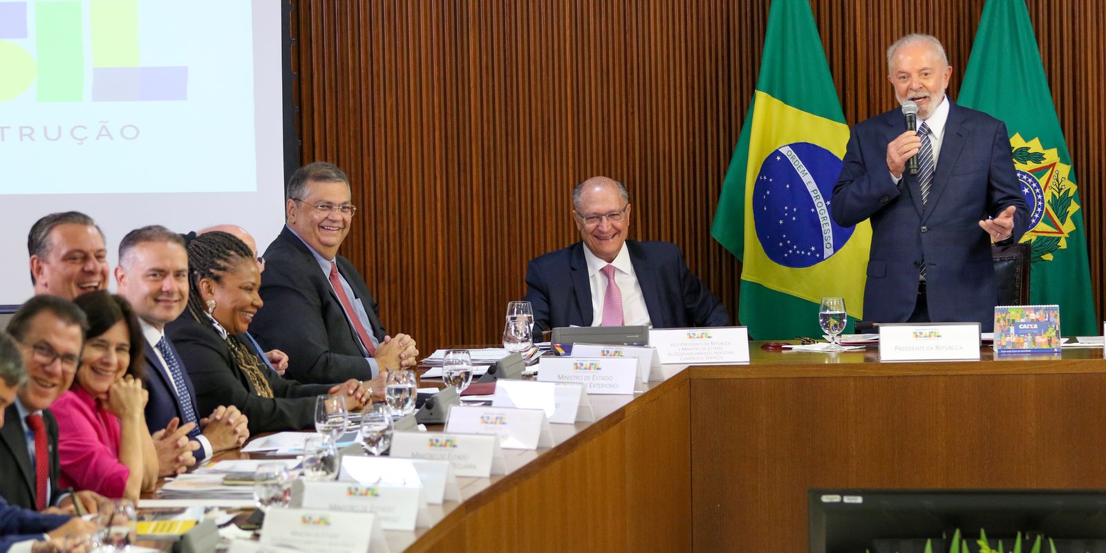 Lula reunião ministerial | Agência Brasil