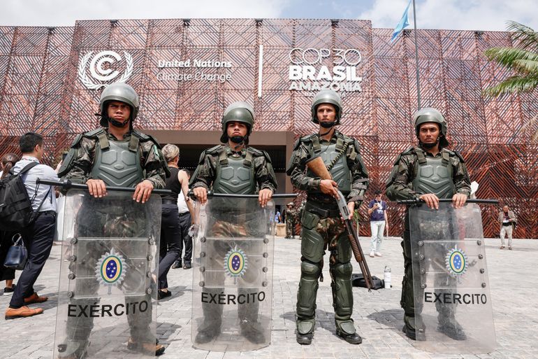 Soldados do exercito COP30 | Agência Brasil