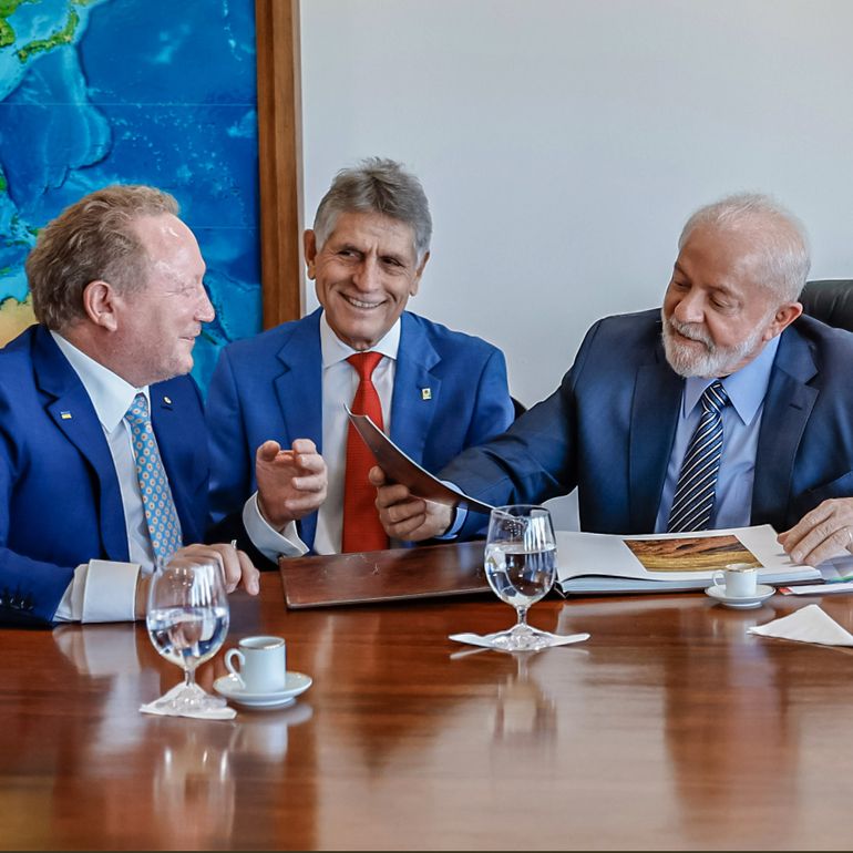 Presidente Lula se reune com Andrew Forrest, da Fortescue | Agência Brasil