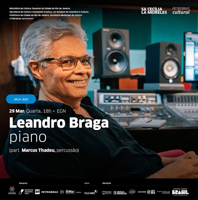 Leandro Braga e Marcus Thadeu no especial do Dia do Jazz | EBC Rádios