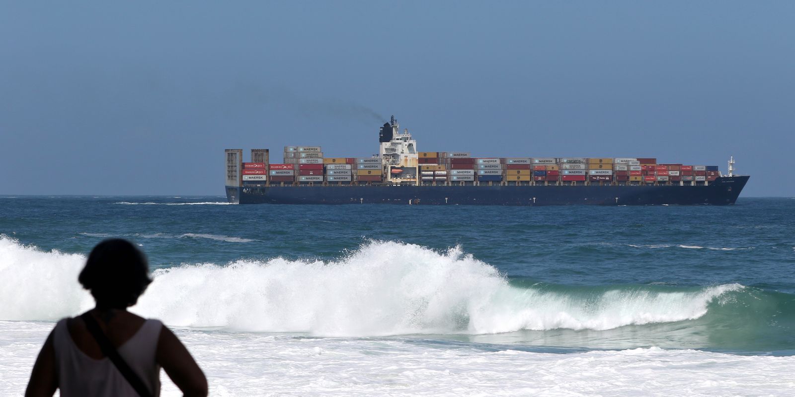 Ressaca na orla de Ipanema e Leblon | Agência Brasil