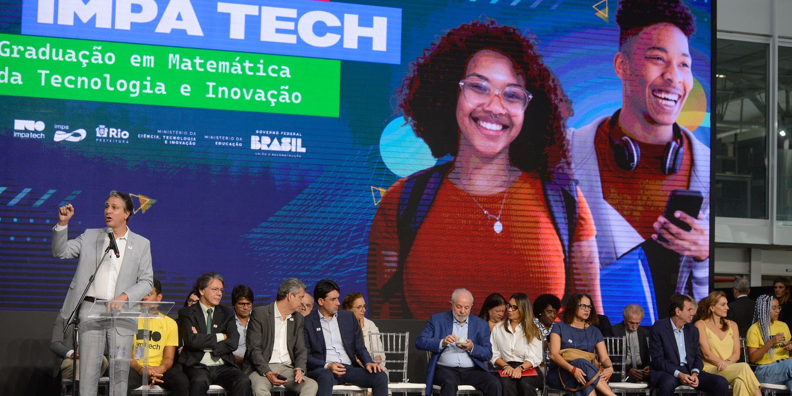 Lula participa da inauguração do Impa Tech | Agência Brasil