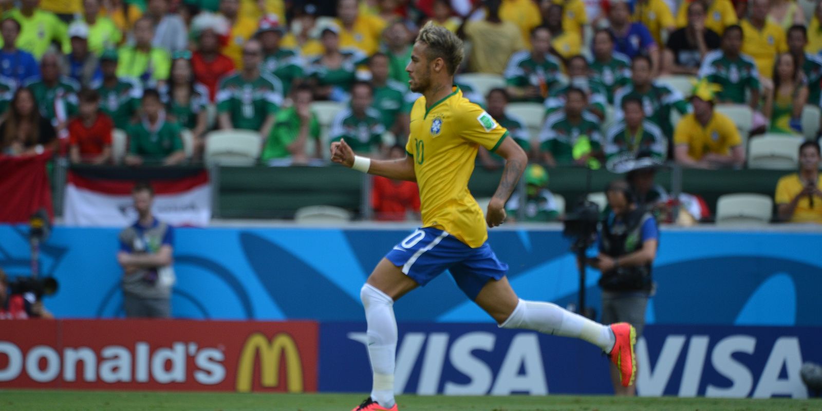 Brasil x México na Arena Castelão em Fortaleza | Agência Brasil