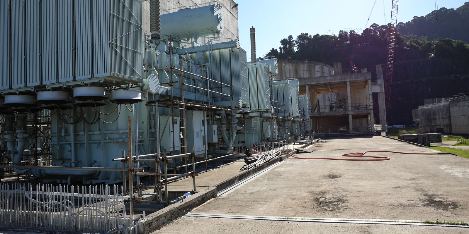 Complexo nuclear de Angra, no litoral fluminense | Agência Brasil