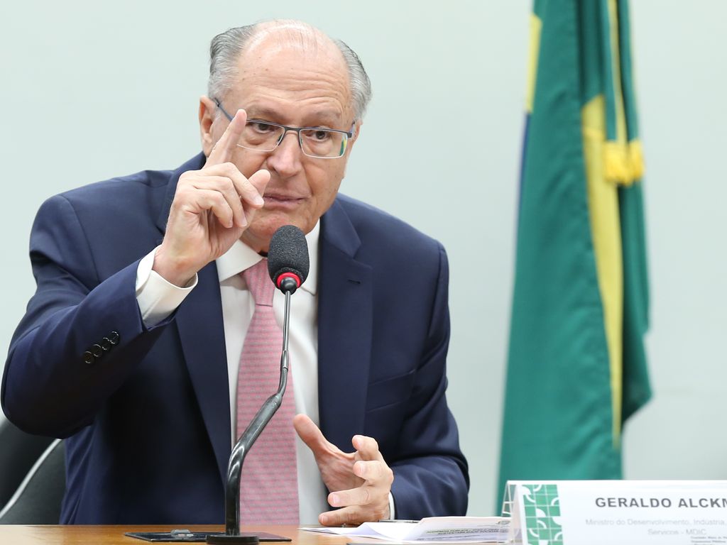 Vice Presidente Da República Geraldo Alckmin Na Comissão Mist