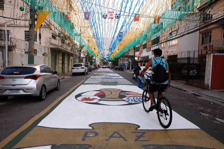Ruas pintadas no Rio de Janeiro | Agência Brasil