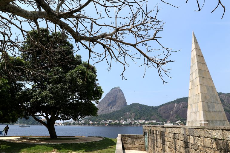 Monumento a Estácio de Sá no aterro do Flamengo | Agência Brasil