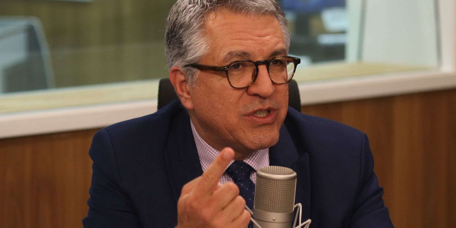 O ministro Alexandre Padilha, na Voz do Brasil, | Agência Brasil