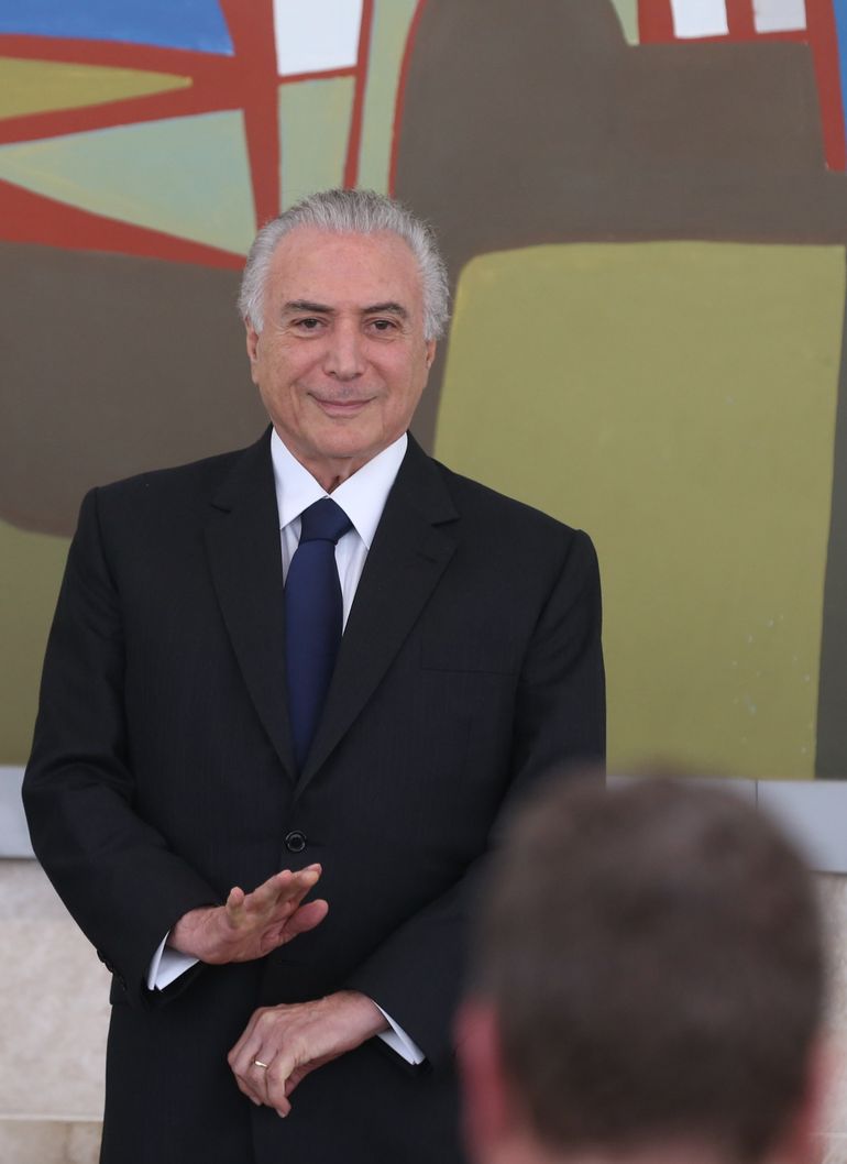 Cerimônia de entrega de medalhas a colombianos | Agência Brasil