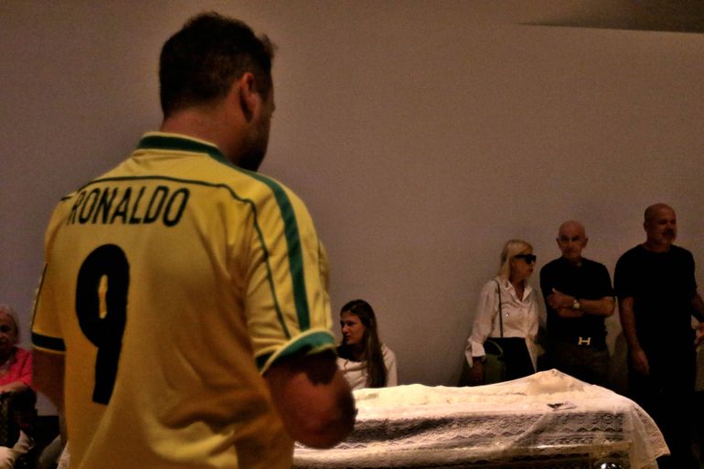 Velório do Zagallo na sede da CBF | Agência Brasil