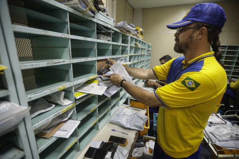 Central distribuição dos Correios em Brasília. | Agência Brasil