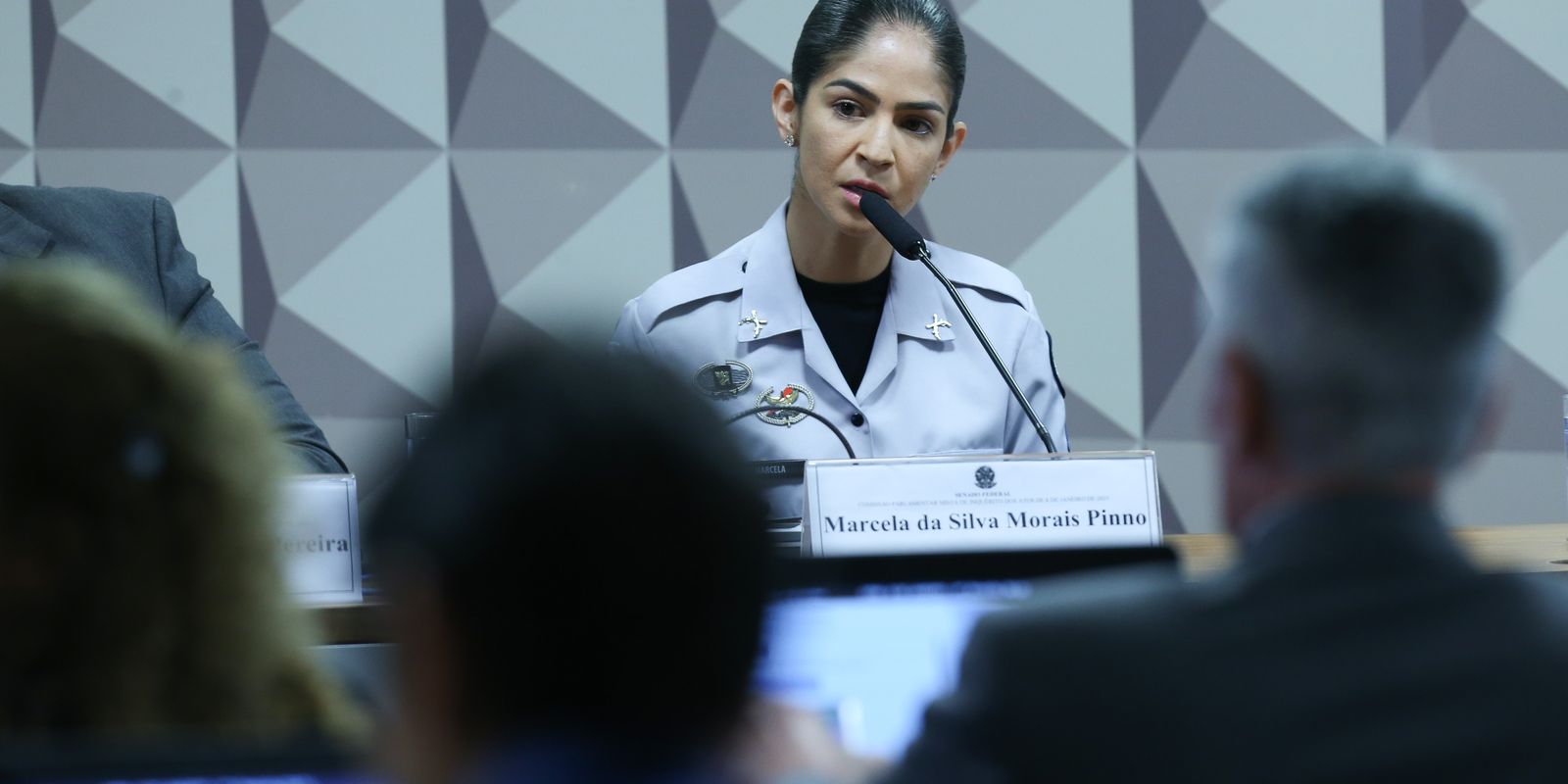Cabo da (PMDF) Marcela da Silva Morais Pinno, | Agência Brasil