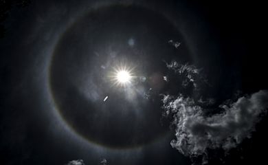 halo solar | Agência Brasil