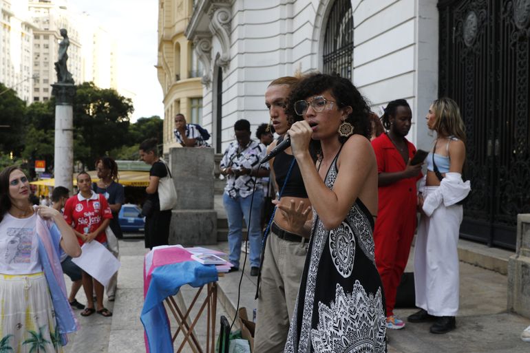 Ato pela Visibilidade Trans e Travesti 2023 | Agência Brasil