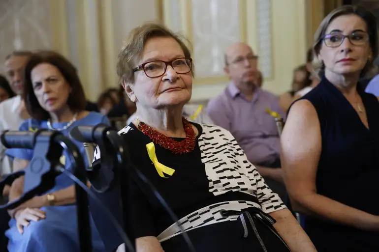 Ato pelos 80 anos da libertação de Auschwitz | Agência Brasil