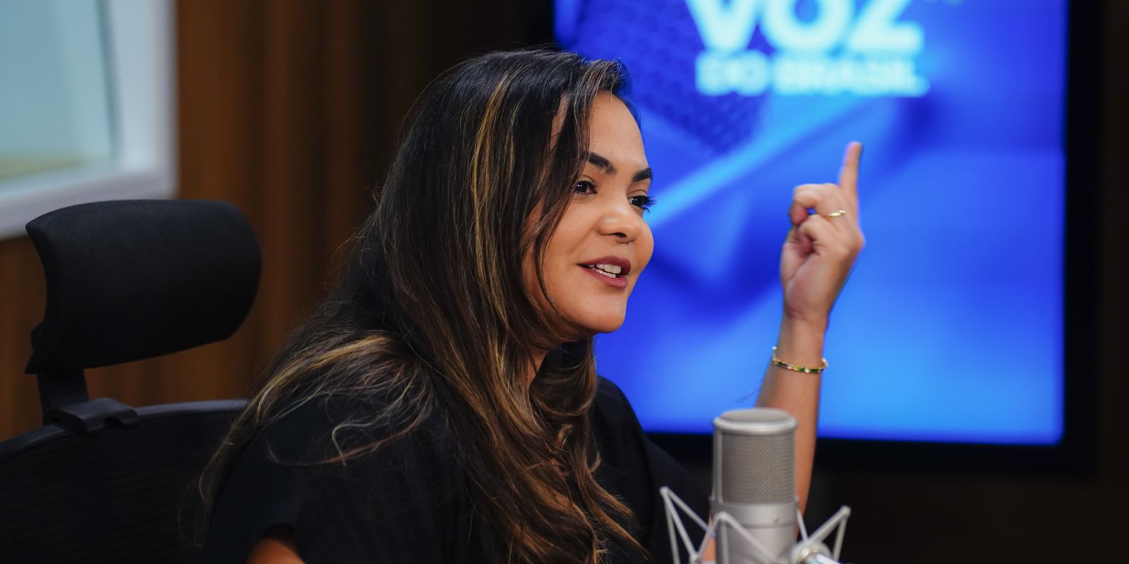 Ellen Costa na Voz do Brasil | Agência Brasil