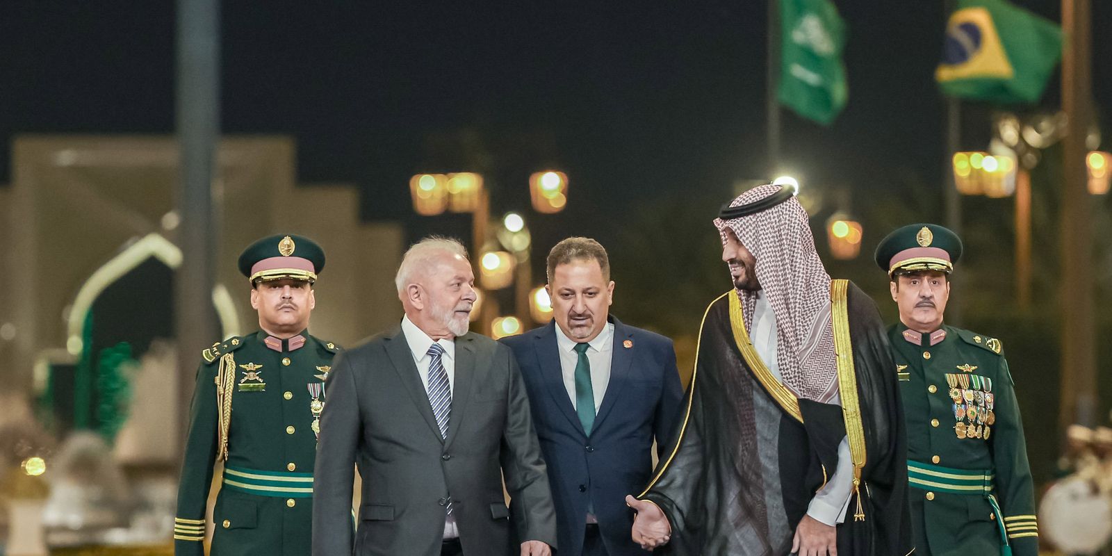 Presidente Lula chega à Riade, Arábia Saudita | Agência Brasil