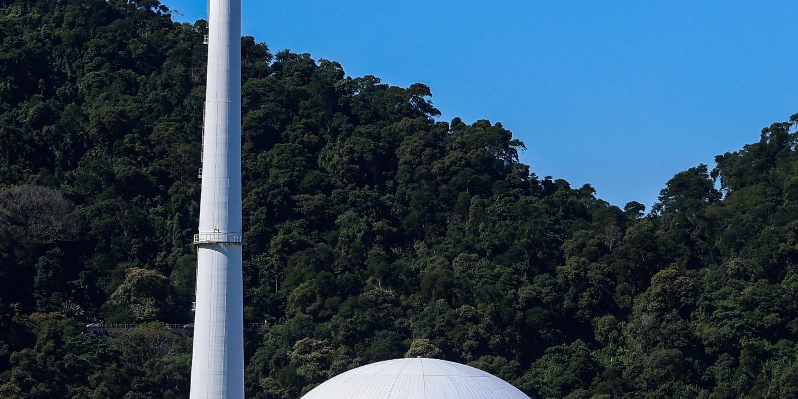Complexo nuclear de Angra, no litoral fluminense | Agência Brasil