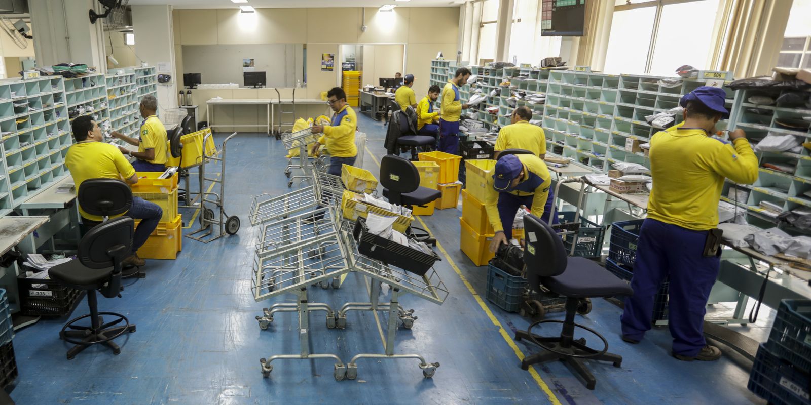 Central distribuição dos Correios em Brasília. | Agência Brasil