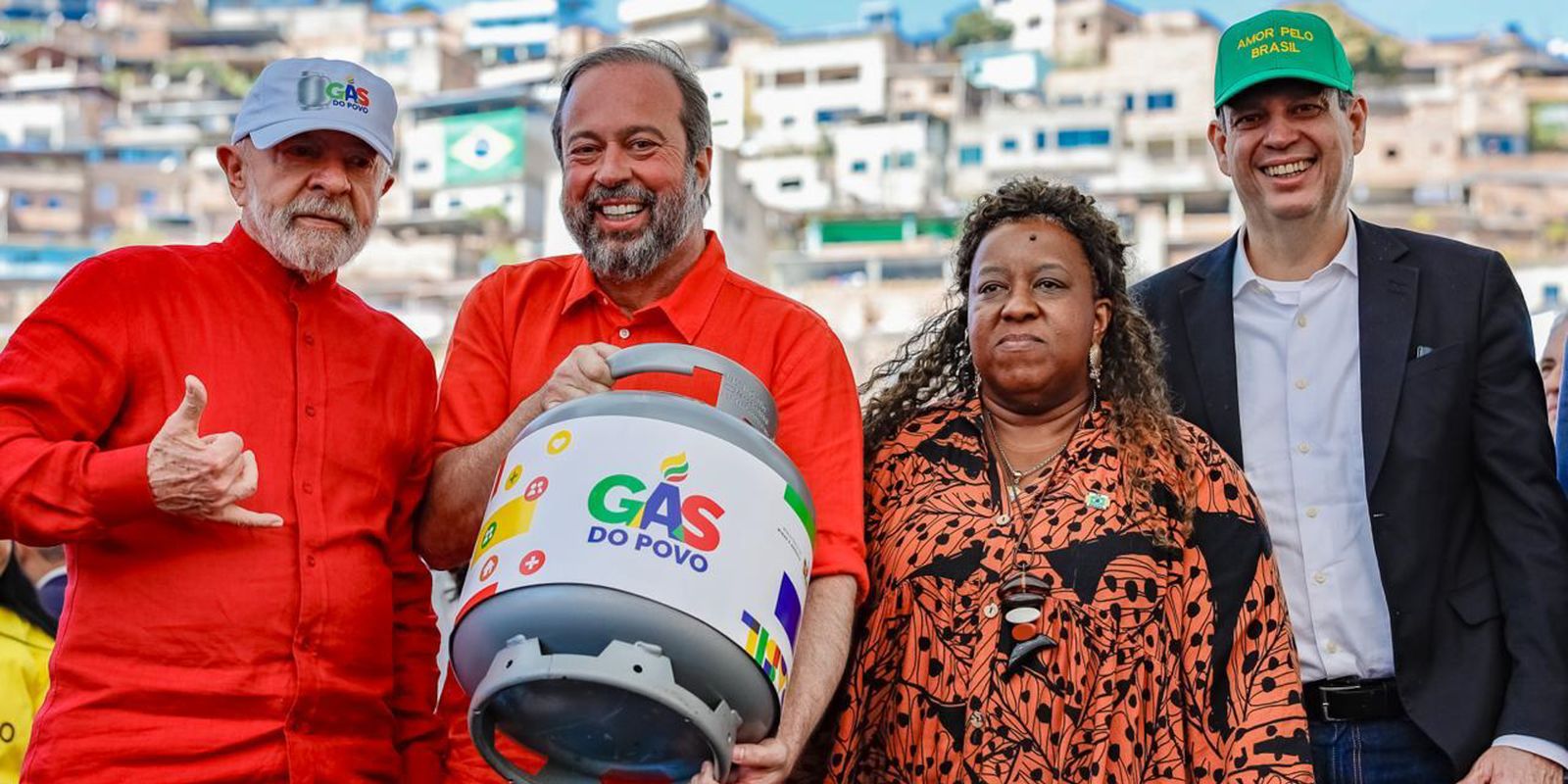 Anúncio do Programa “Gás do Povo” | Agência Brasil