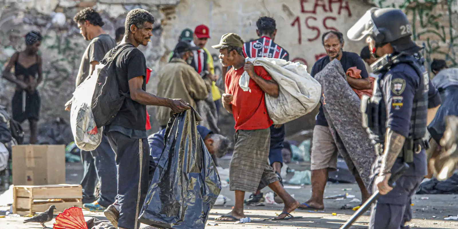 Cracolândia em São Paulo | Agência Brasil