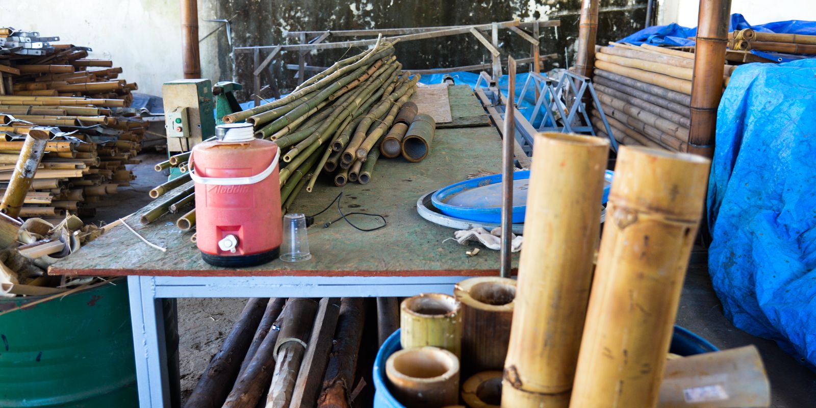 Bambu é usado na construção de estruturas sustentáveis | Agência Brasil