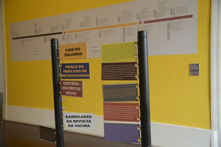 Exposição permanente no Museu da História e Cultura Afro-Brasileira ...