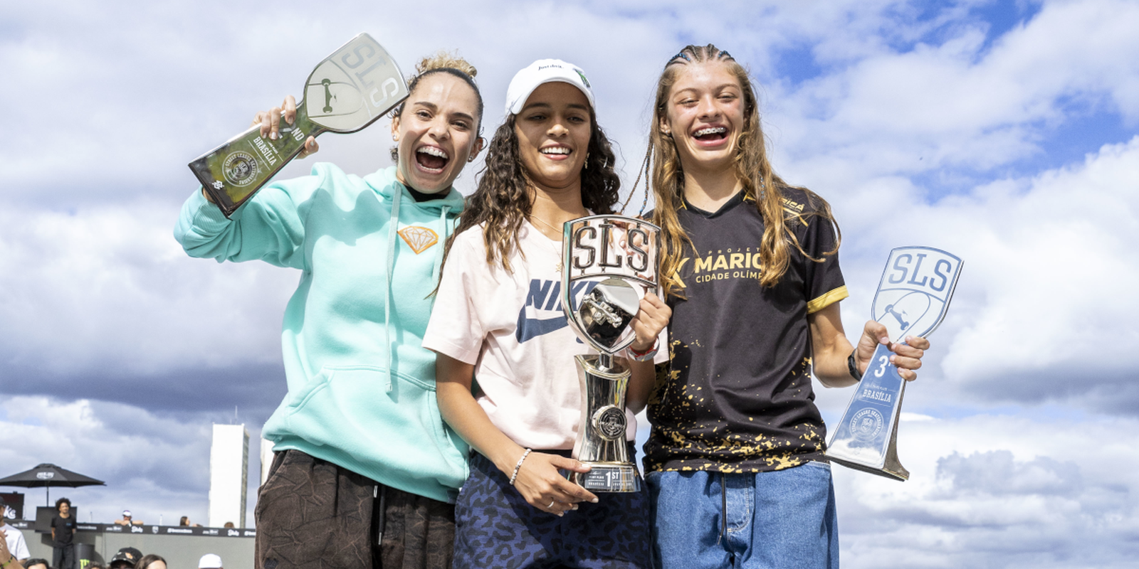 Rayssa Leal brilha em Brasília para ficar com título de etapa da SLS | Agência Brasil