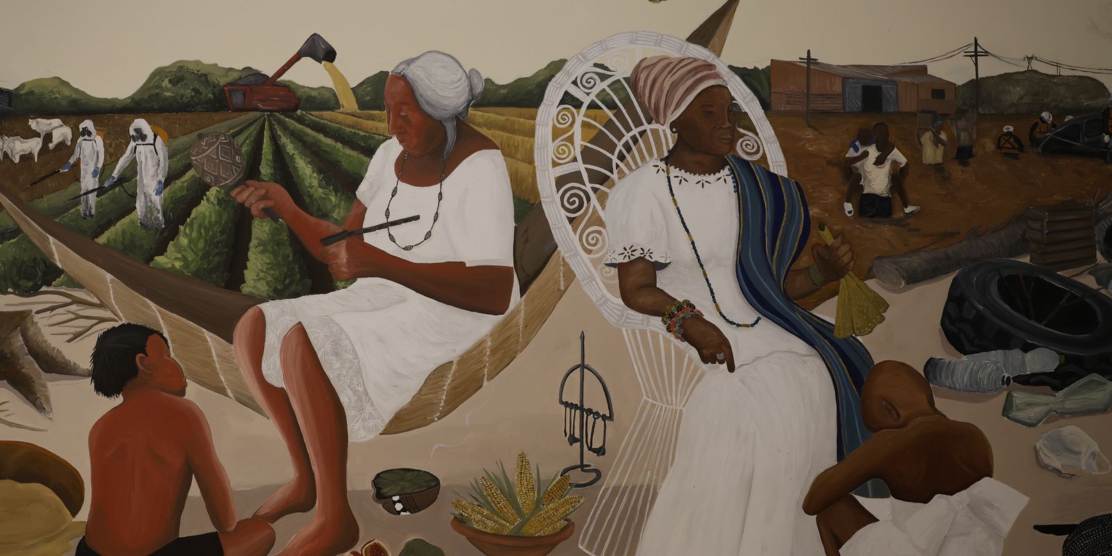 Exposição Encruzilhadas da Arte Afro-Brasileira, no CCBB | Agência Brasil