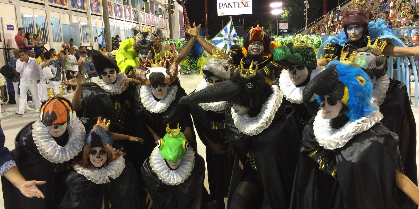 Desfile da escola de samba carioca Acadêmicos da Rocinha | Agência Brasil
