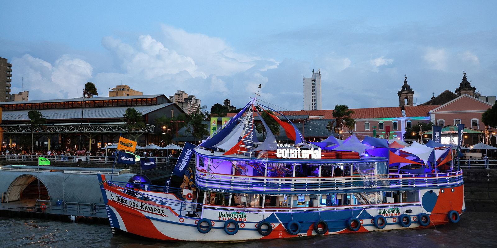 Imagens de Belém a partir da Baía do Guajará | Agência Brasil