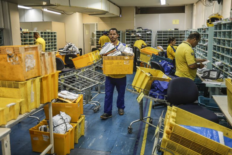 Central distribuição dos Correios em Brasília. | Agência Brasil
