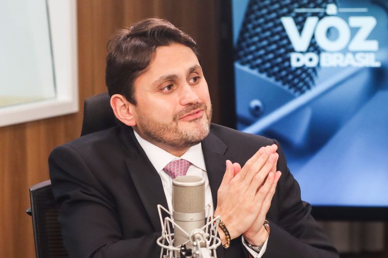 Ministro Das Comunicações Juscelino Filho Na Voz Do Brasil Agência
